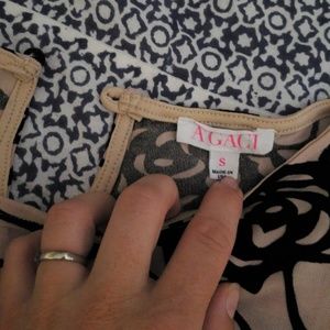 a'gaci | Tops | A Gaci Black Rose And Sheer Body Suite | Poshmark